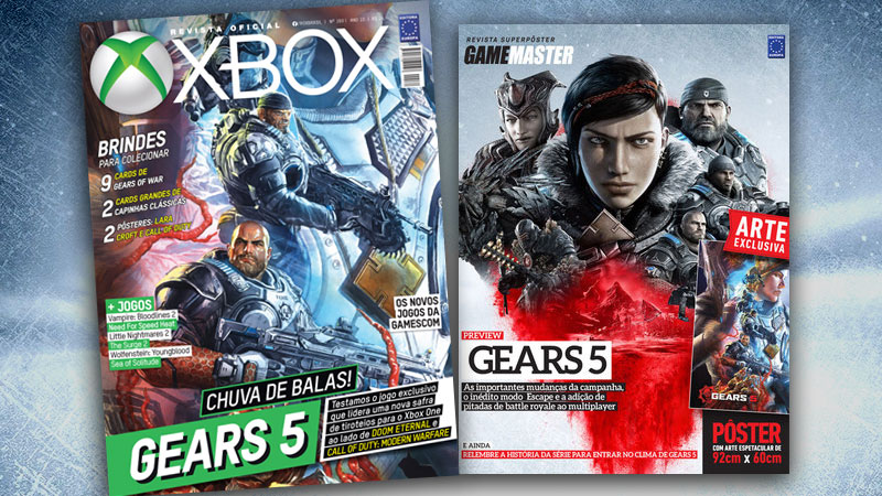 Gears 5 é matéria de capa da revista oficial Xbox e da Superpôster ...